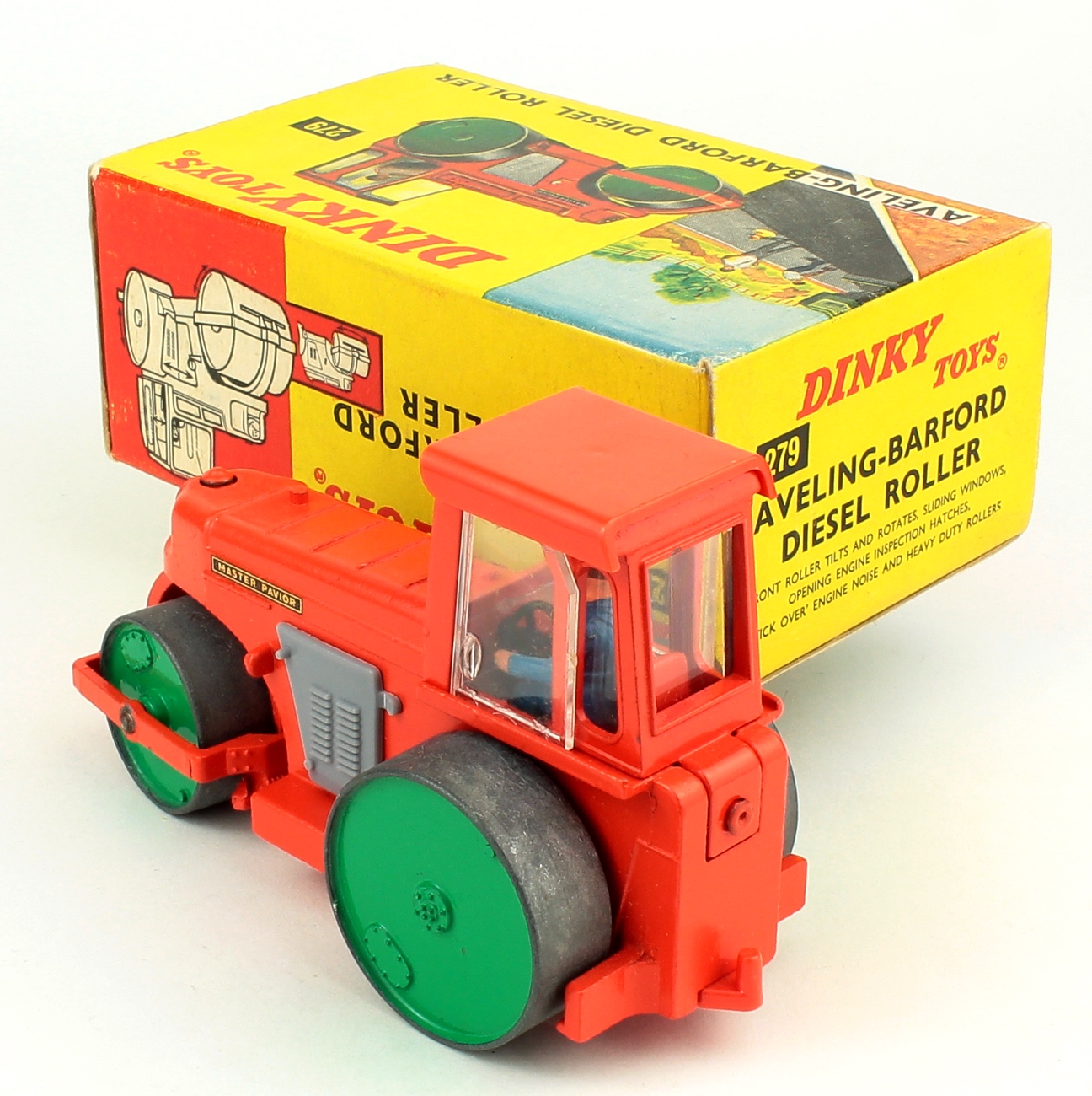 Dinky Toys 279 Aveling-Barford Diesel Roller - QDT