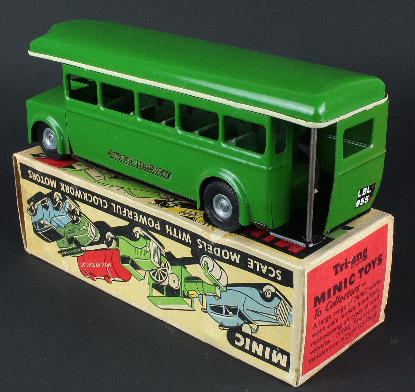 Tri-ang Minic M213 Single Decker Bus - QDT