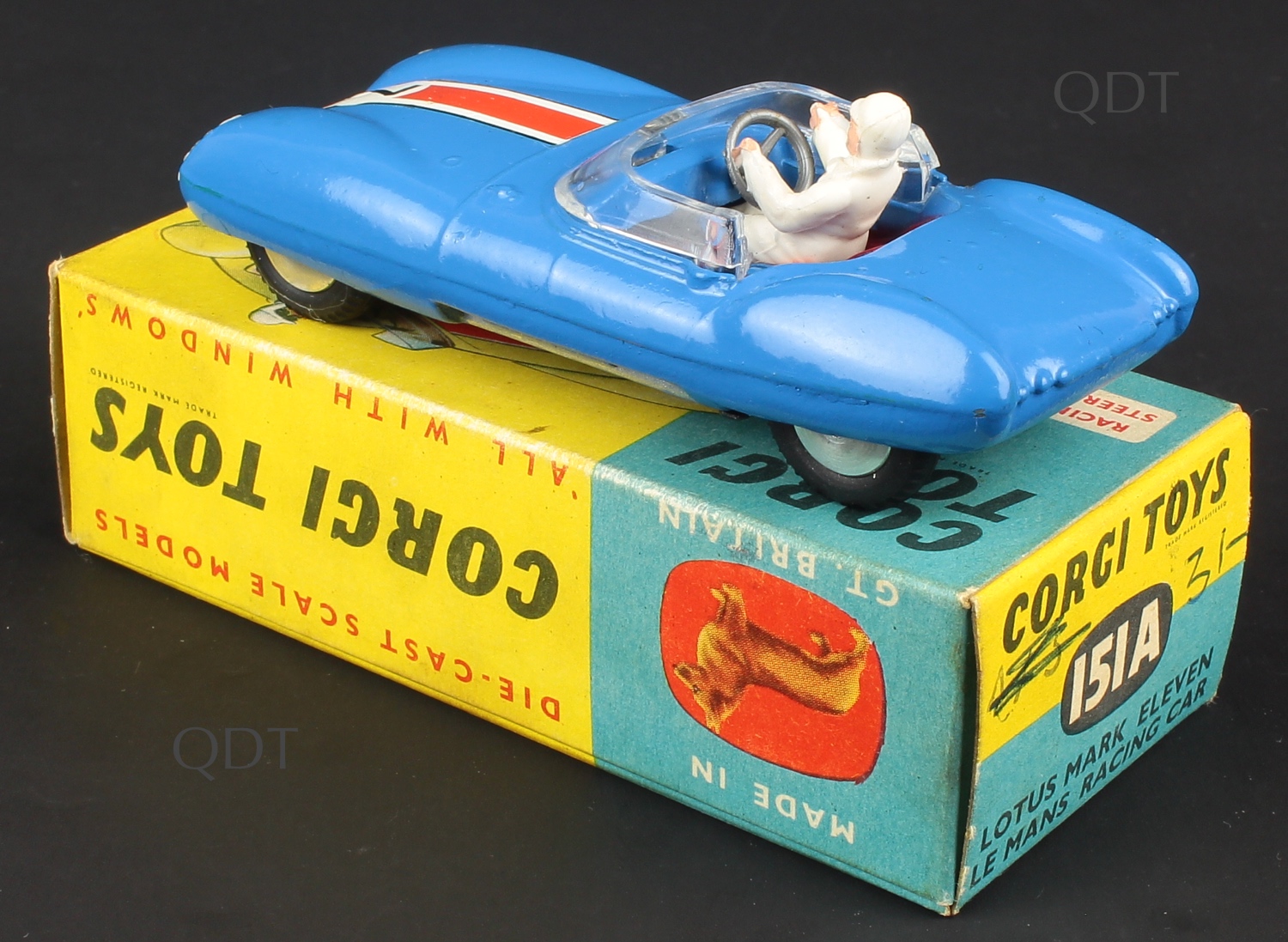 Corgi Toys 151A Lotus Mark XI Racer - QDT