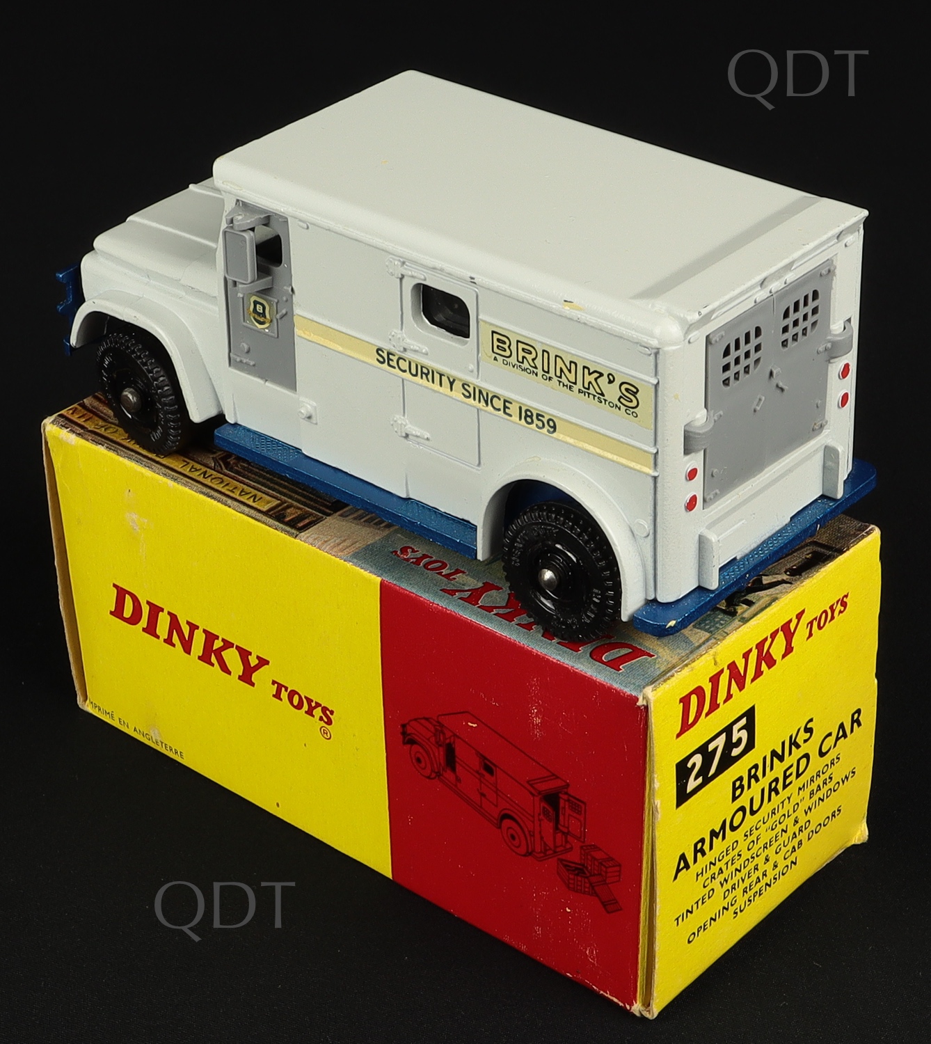 Dinky Toys 275 Brinks Armoured Car - QDT