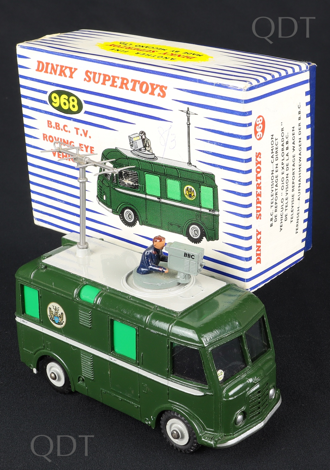 Dinky Supertoys 968 BBC TV Roving Eye Vehicle - QDT