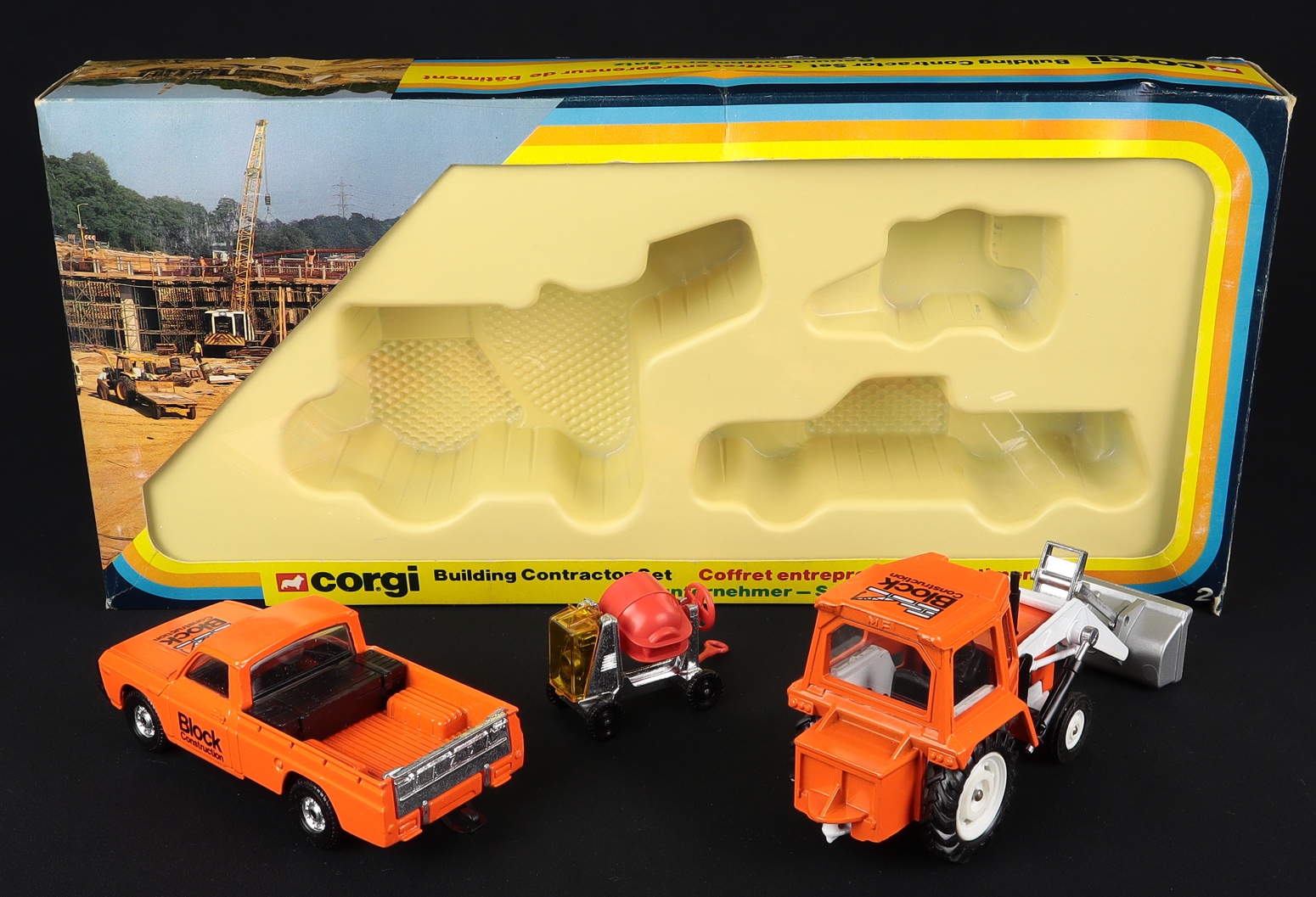 Corgi Toys Gift Set 2 Building Contractor Set - QDT