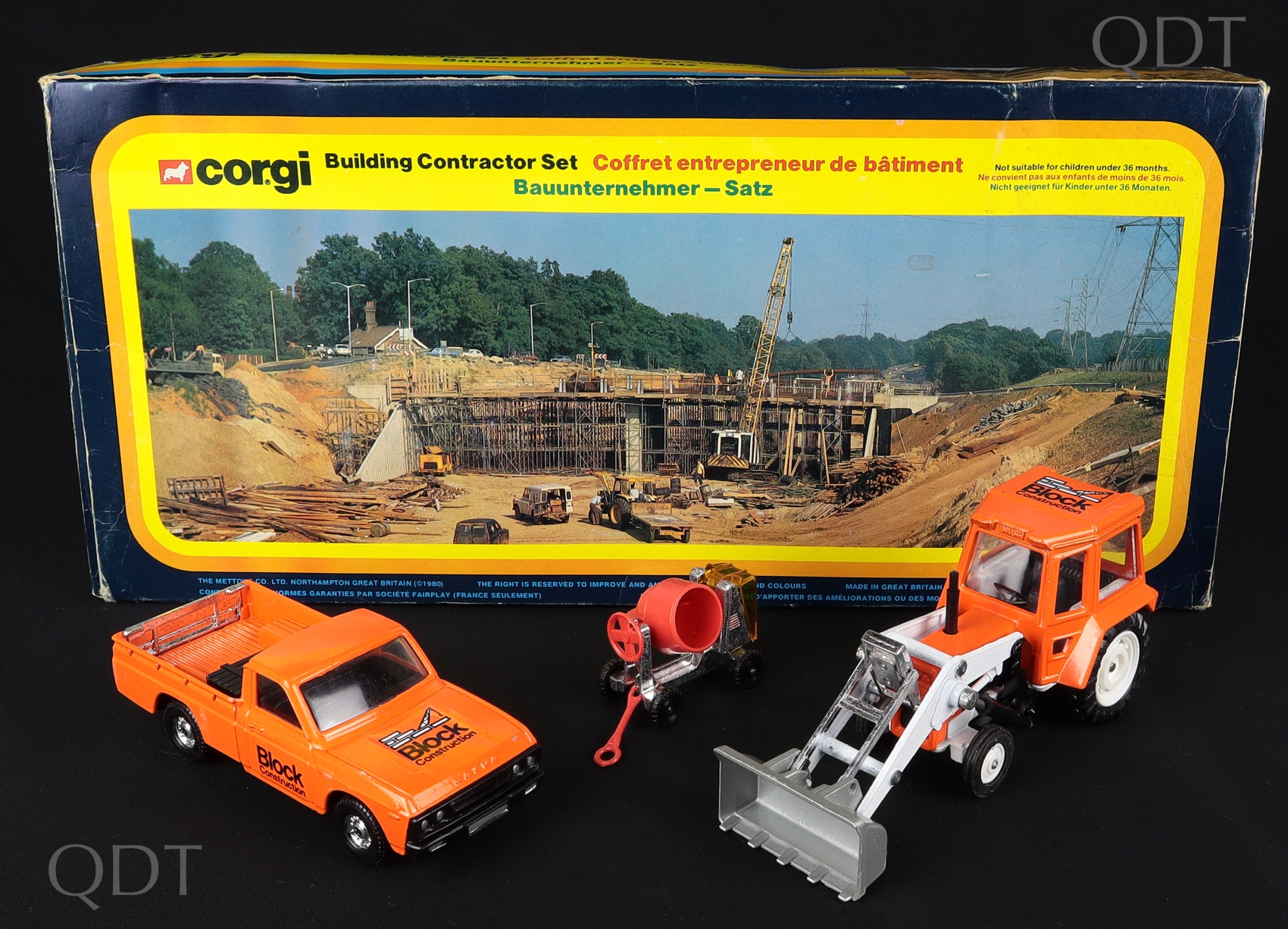 Corgi Toys Gift Set 2 Building Contractor Set - QDT