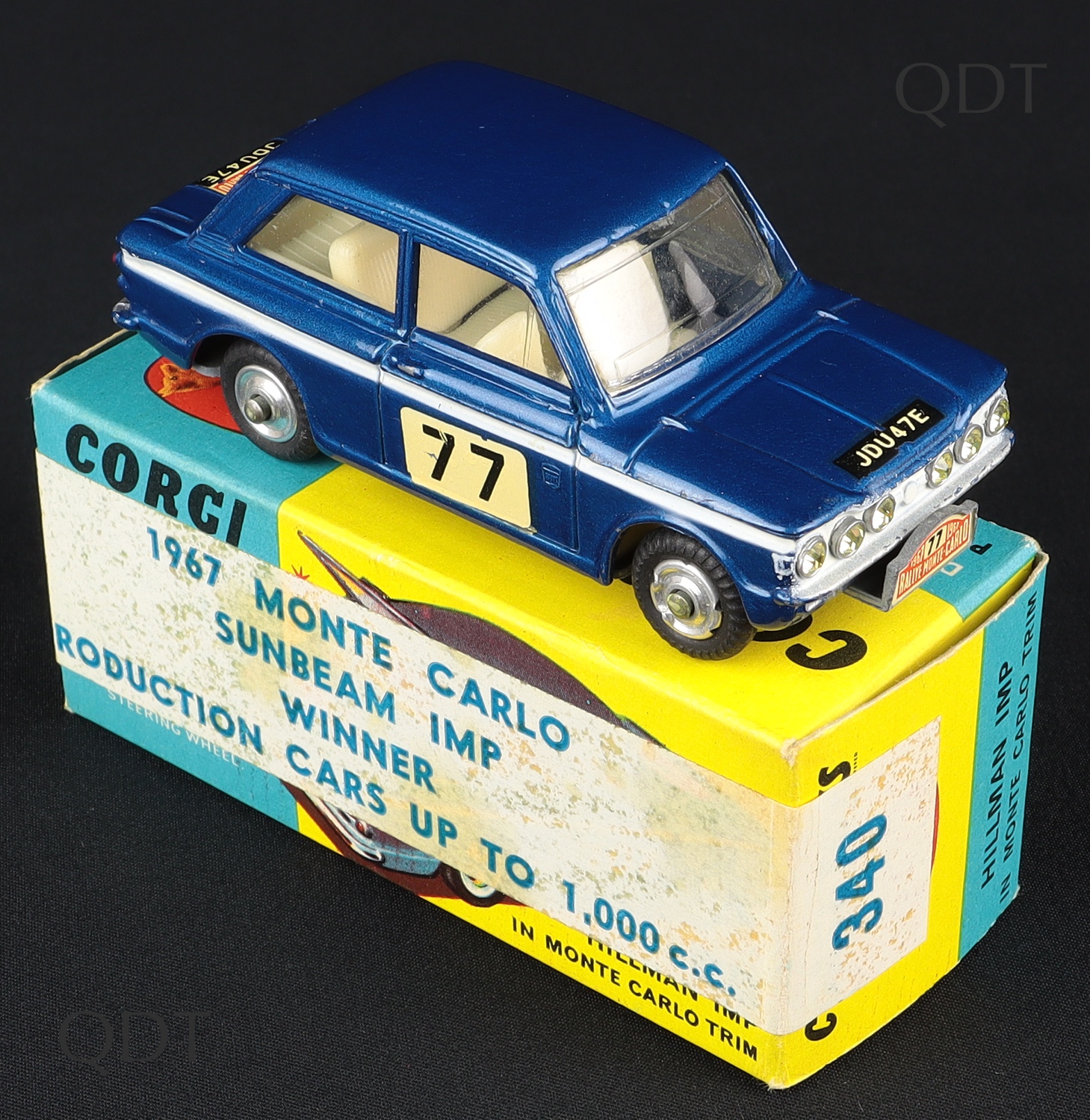 Corgi Toys 340 Monte Carlo Sunbeam Imp - QDT