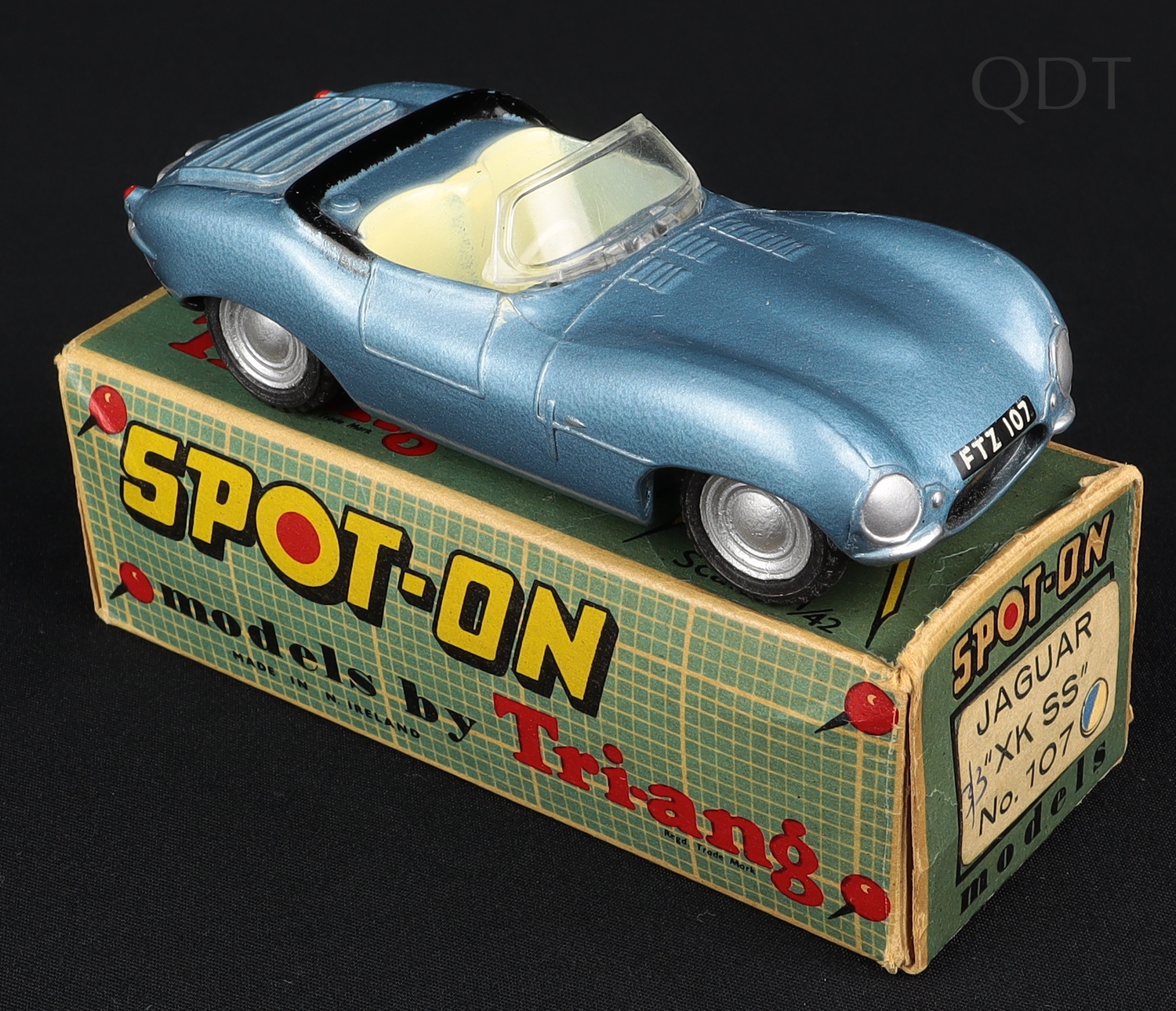 Spot-on Models 107 Jaguar XK SS - QDT