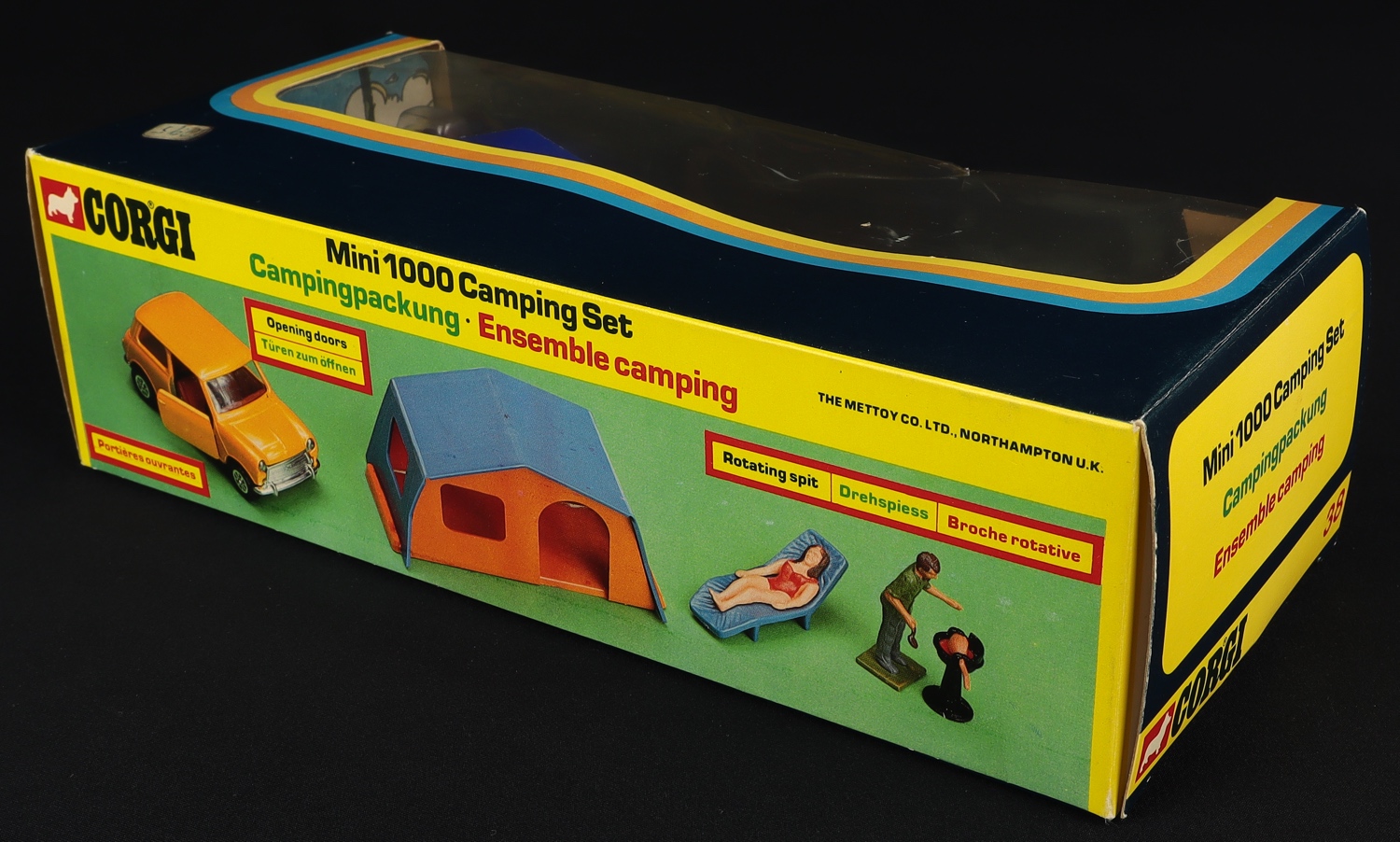 Corgi Toys Gift Set 38 Mini 1000 Camping Set - QDT