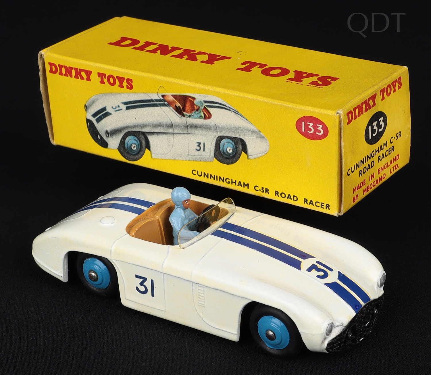 Dinky Toys 133 Cunningham Road Racer - QDT
