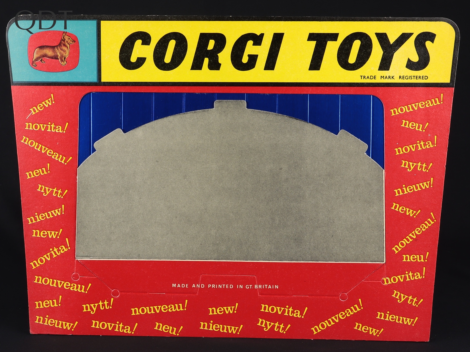 Corgi Toys Counter Display Stage - QDT
