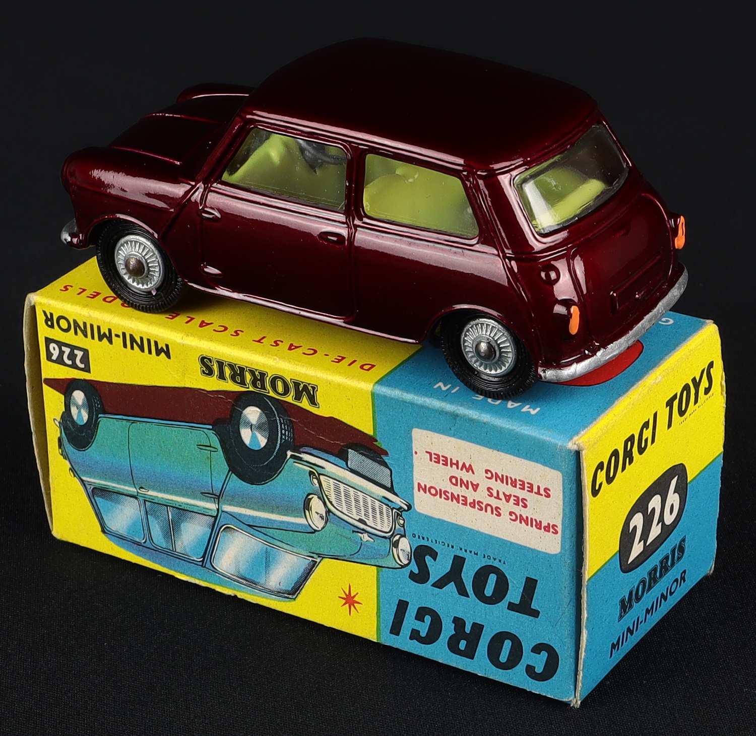 Corgi Toys 226 Morris MIni Minor - QDT