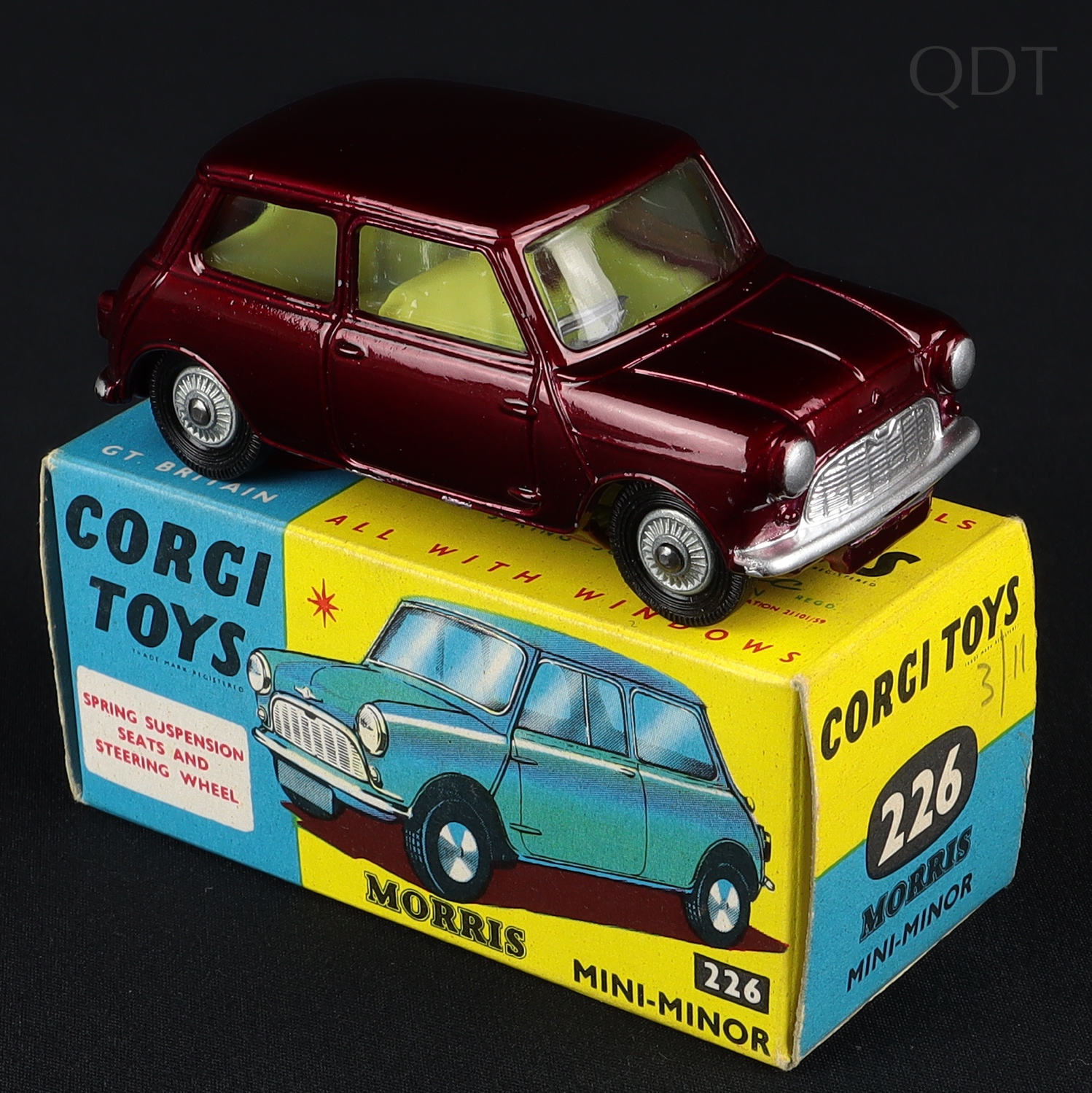Corgi Toys 226 Morris MIni Minor - QDT