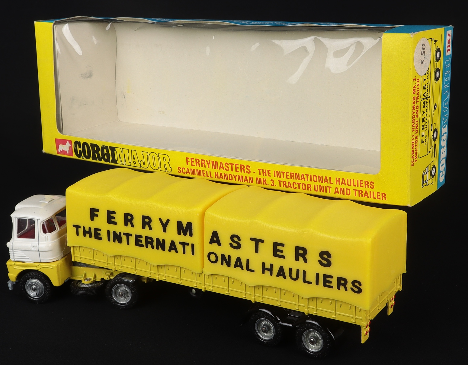 Corgi Toys 1147 Scammell Truck "Ferrymasters" - QDT