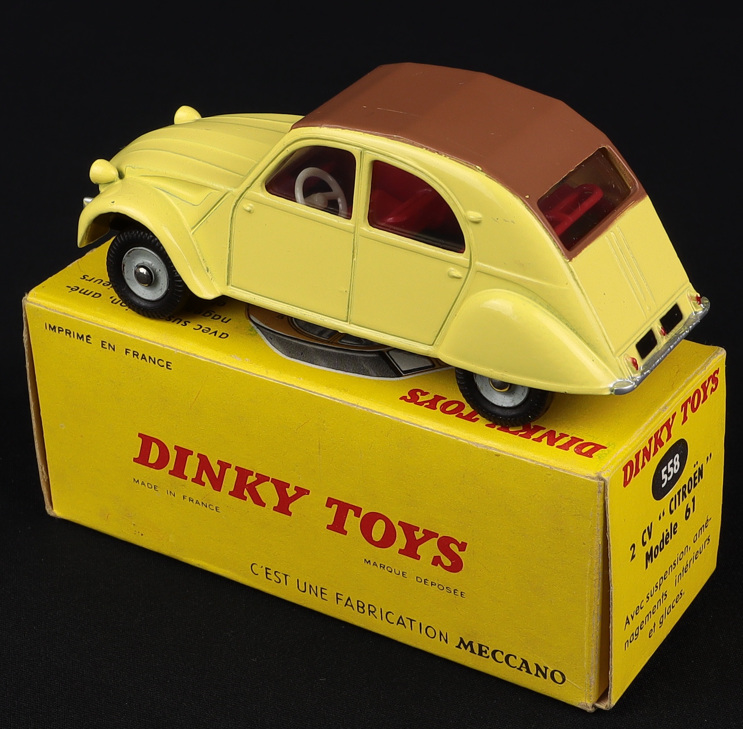 French Dinky 558 Citroen 61 2CV - QDT