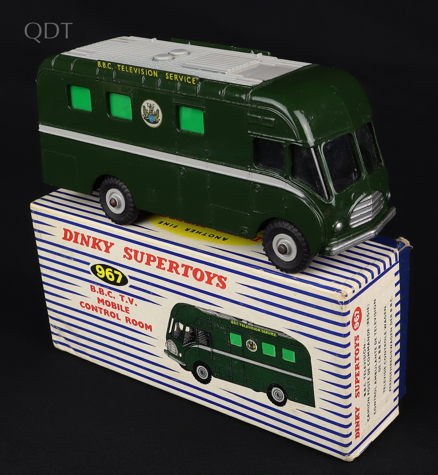 Dinky Toys 967 BBC TV Mobile Control Room - QDT