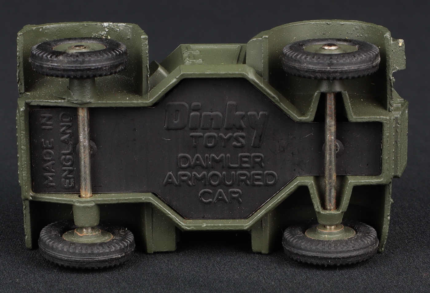 French Dinky 676 Daimler Armoured Car - QDT
